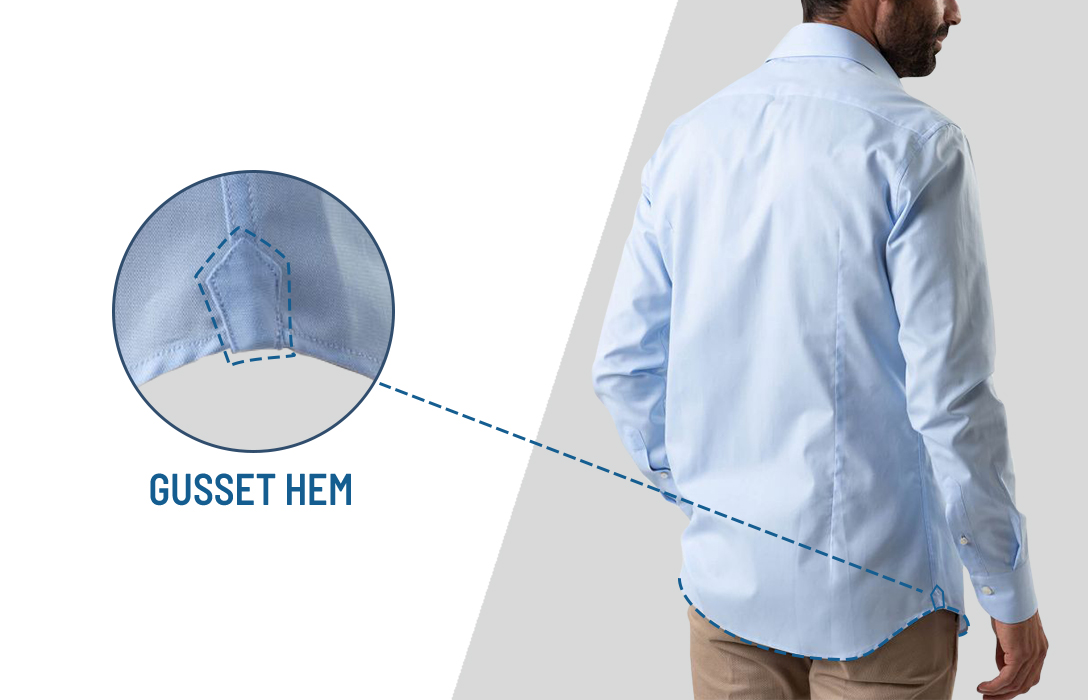 Different Dress Shirt Hem Styles & Types - Suits Expert Different Dress Shirt Hem Styles & Types - Suits Expert